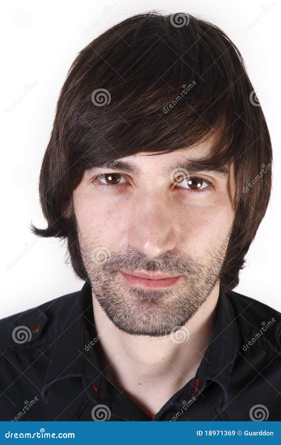 Man s face stock image. Image of natural, handsome, human - 18971369