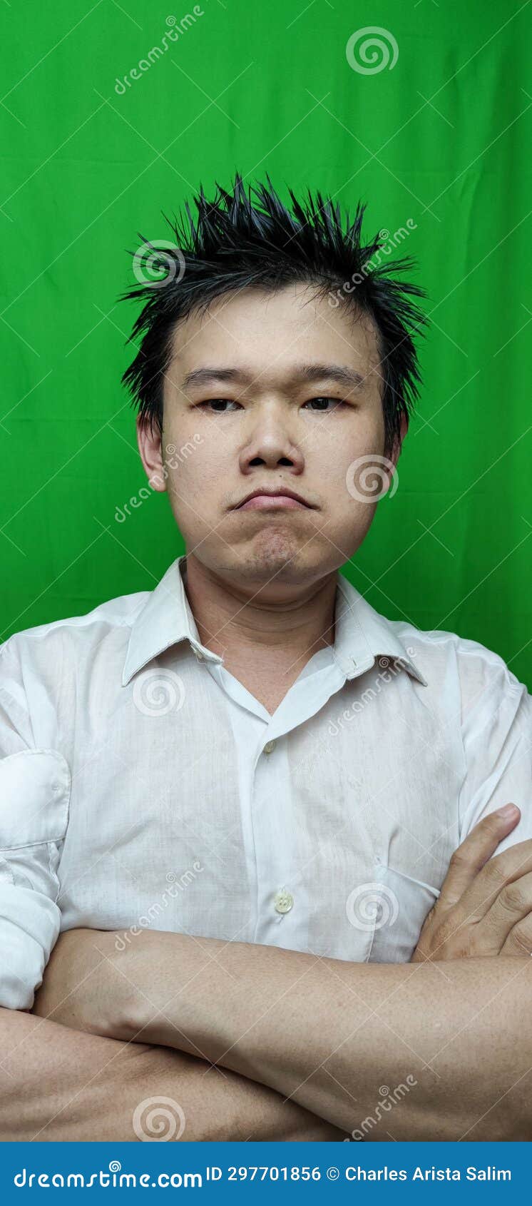 Face Reflecting Displeasure and Dismay Disgusted Expression Stock Photo ...