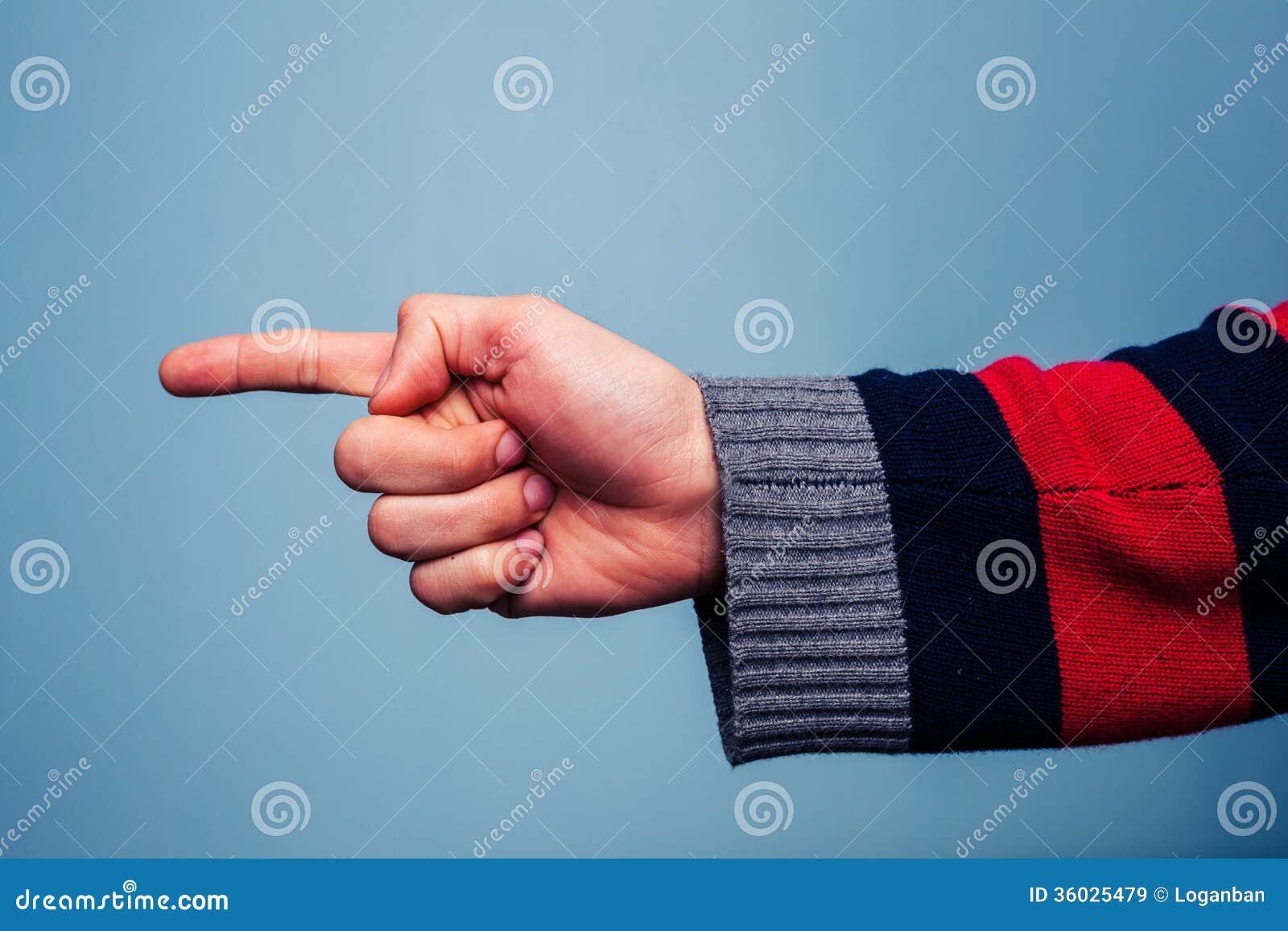 Man s finger pointing stock image. Image of human, pointing - 36025479