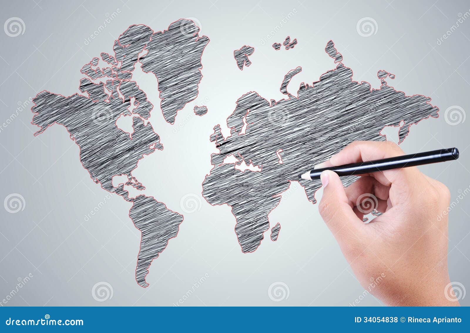 First Man To Draw The Map Of Earth - United States Map