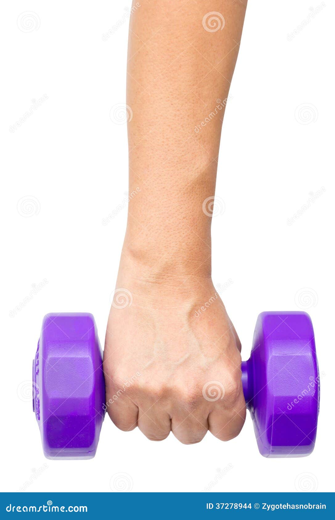 Mans Hand with Dumbbell. stock photo. Image of dumbbell - 37278944