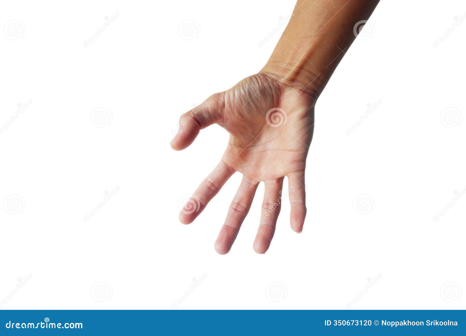 A Man S Hand in a Gesture of Reaching Down To Grab or Hold Something ...