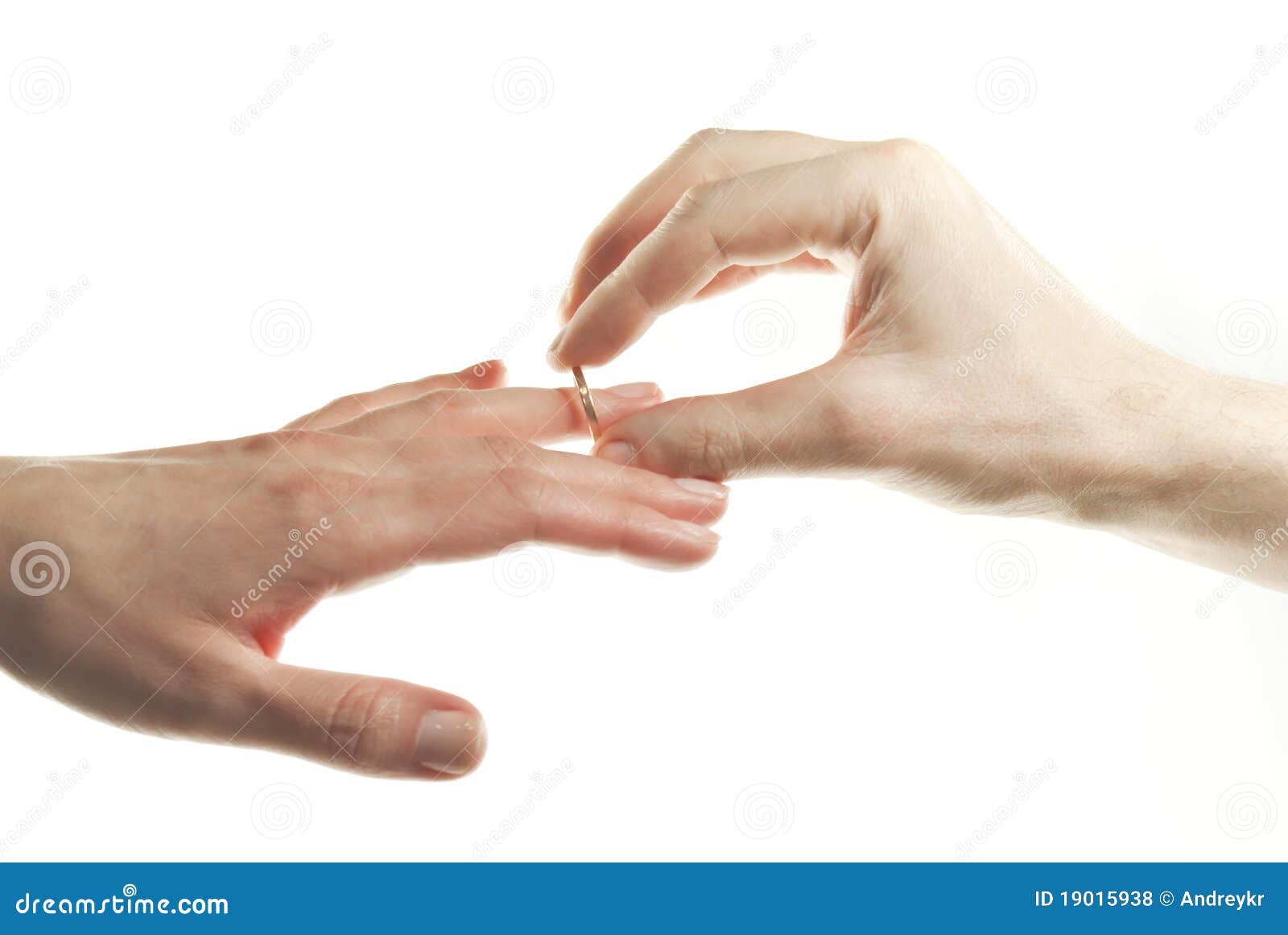 Man S Hand Passing through the Ring Stock Photo - Image of agreement ...