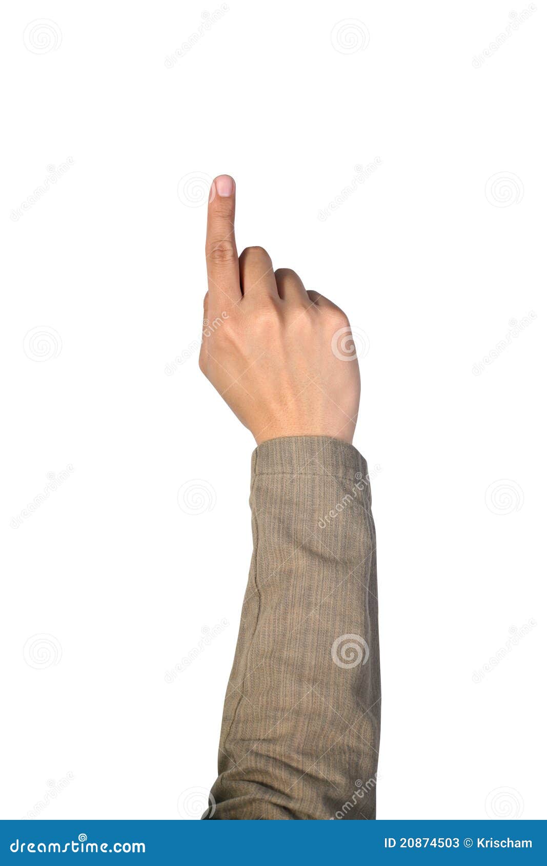 Man s hand pointing stock image. Image of business, indication - 20874503