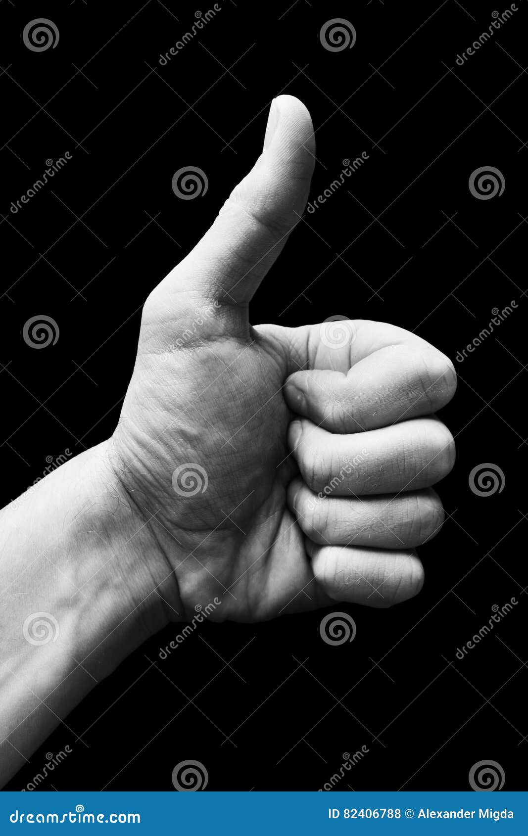 The Man`s Hand Showing Gesture Stock Photo - Image of background, fine ...