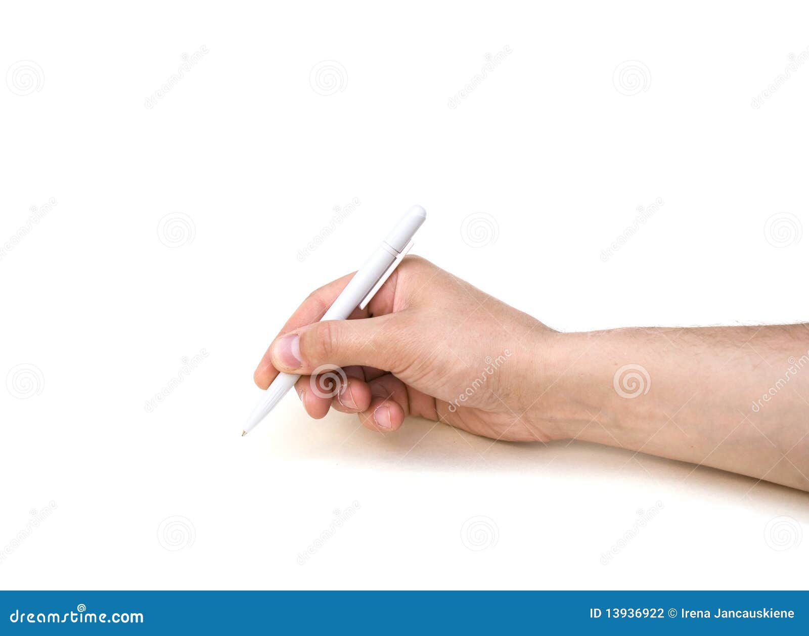 Man s hand writing stock photo. Image of finger, office - 13936922
