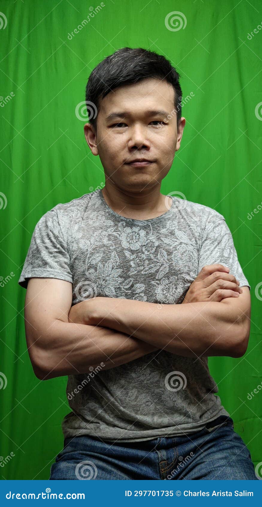 Hands in a Crossed Pose, Reflecting Strength and Assurance Stock Image ...