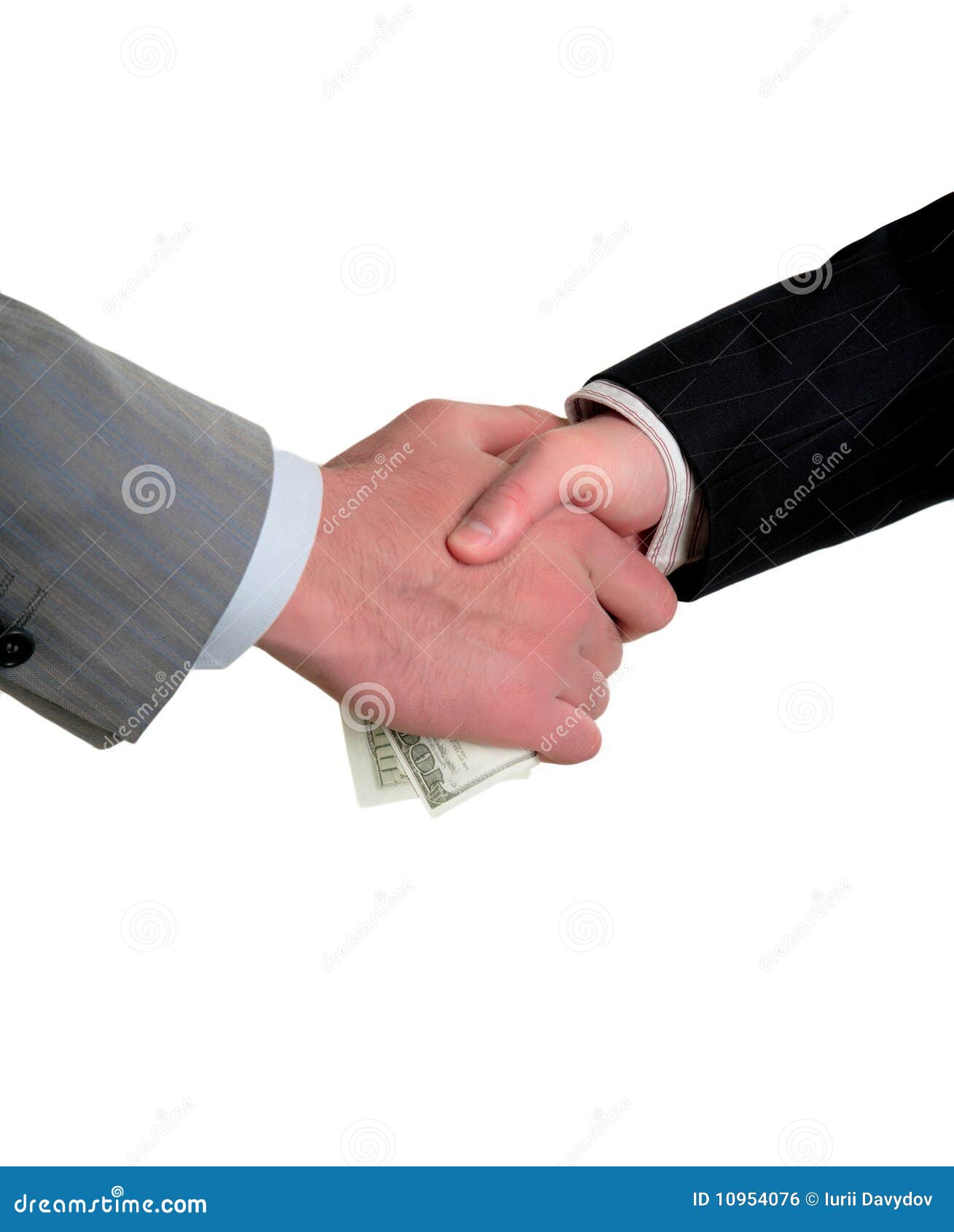 Man S Handshake and the Transfer of Money Stock Photo - Image of ...