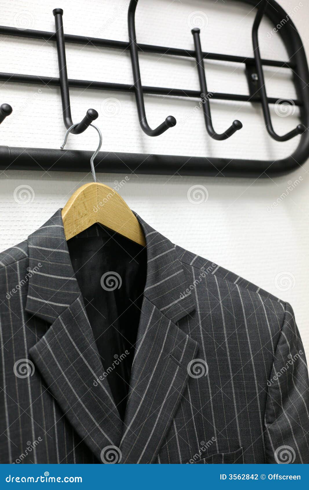 Man s jacket stock photo. Image of uniform, hanger, coat - 3562842