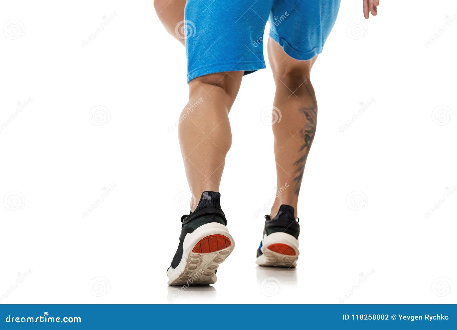 Man`s legs running stock photo. Image of active, lifestyle - 118258002