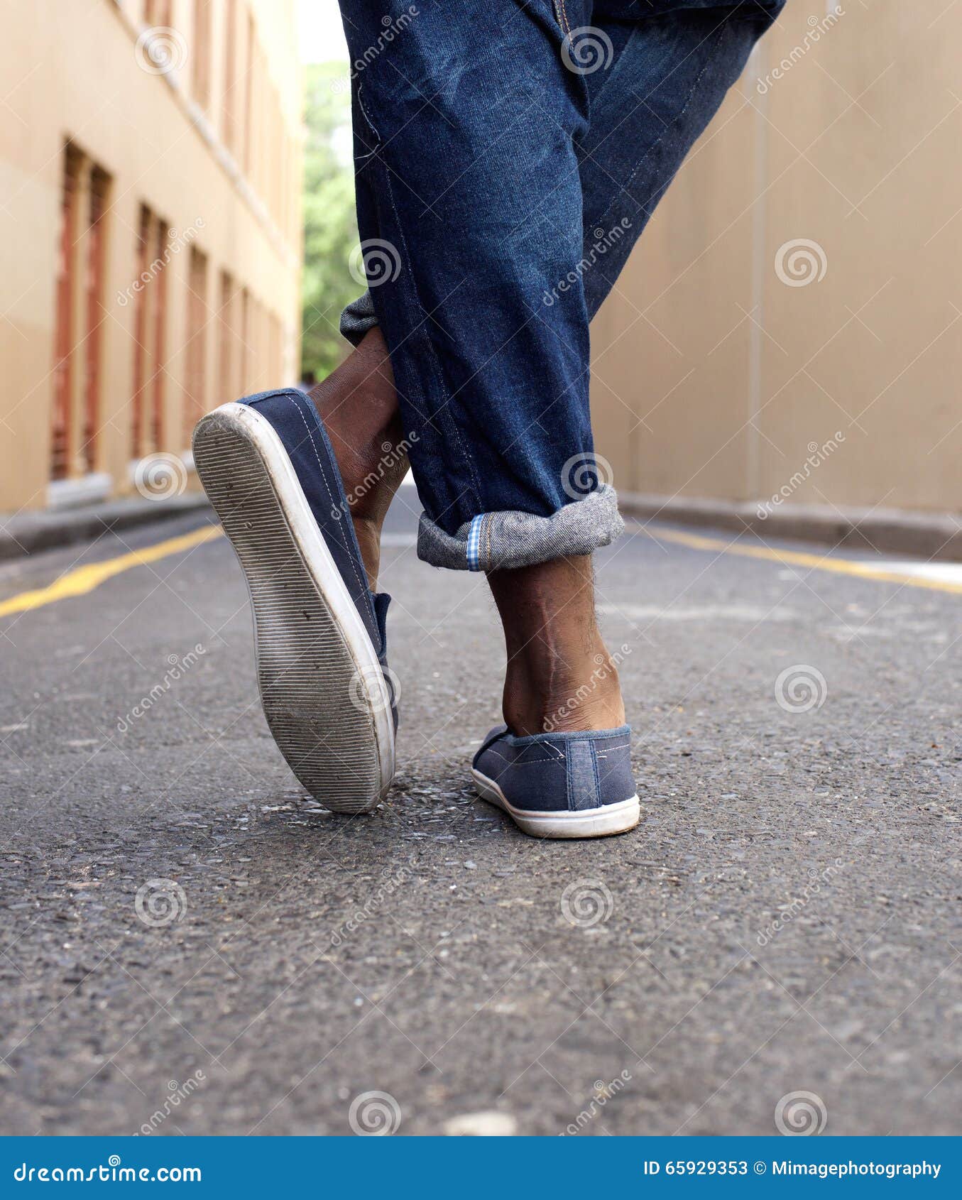 Man S Legs and Shoes from Back Stock Image - Image of adult, afro: 65929353