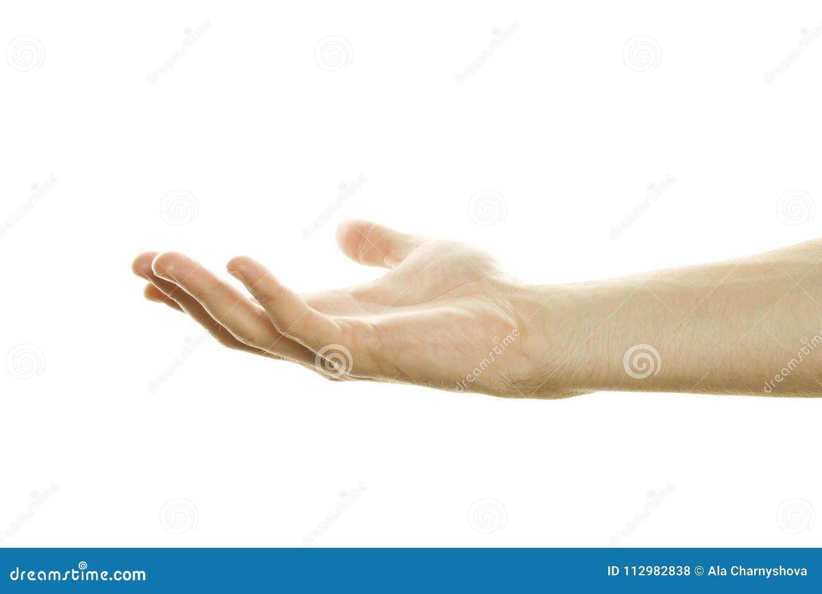 Men`s open palm stock photo. Image of open, business - 112982838