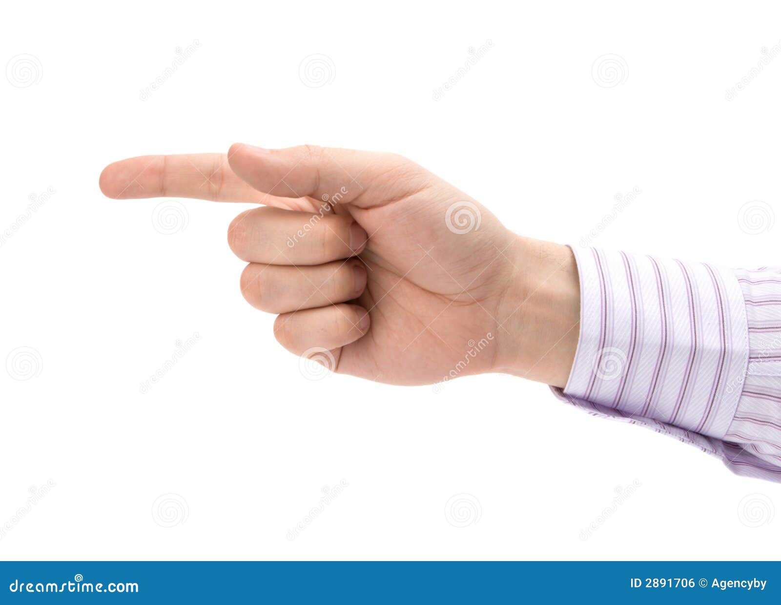 Man s pointing finger stock photo. Image of information - 2891706