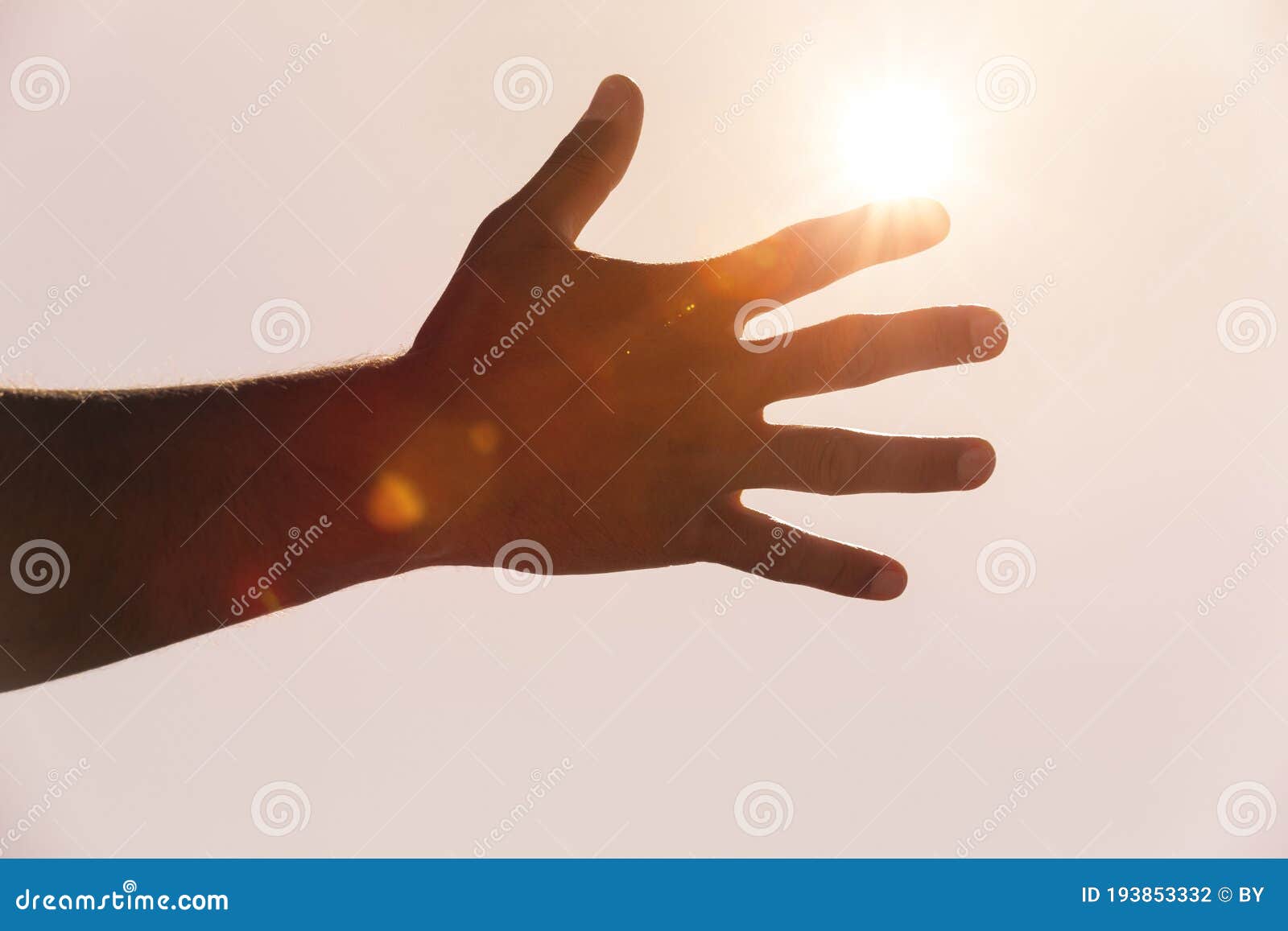 Man`s s hand stock photo. Image of help, human, black - 193853332