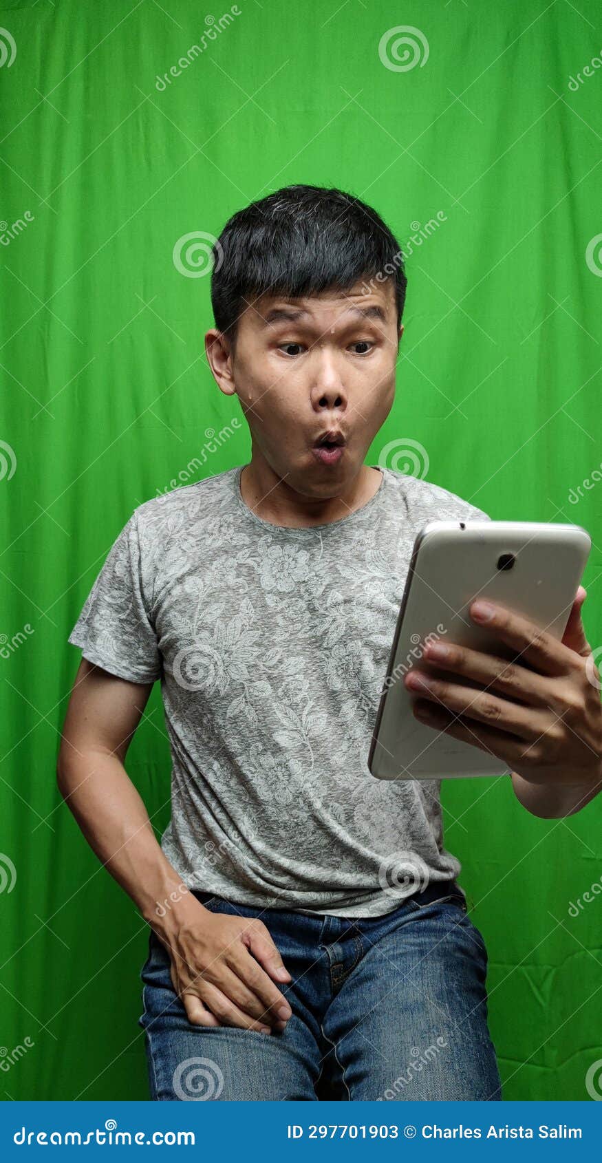 Surprised Expression Capturing the Moment of Astonishment Stock Image ...