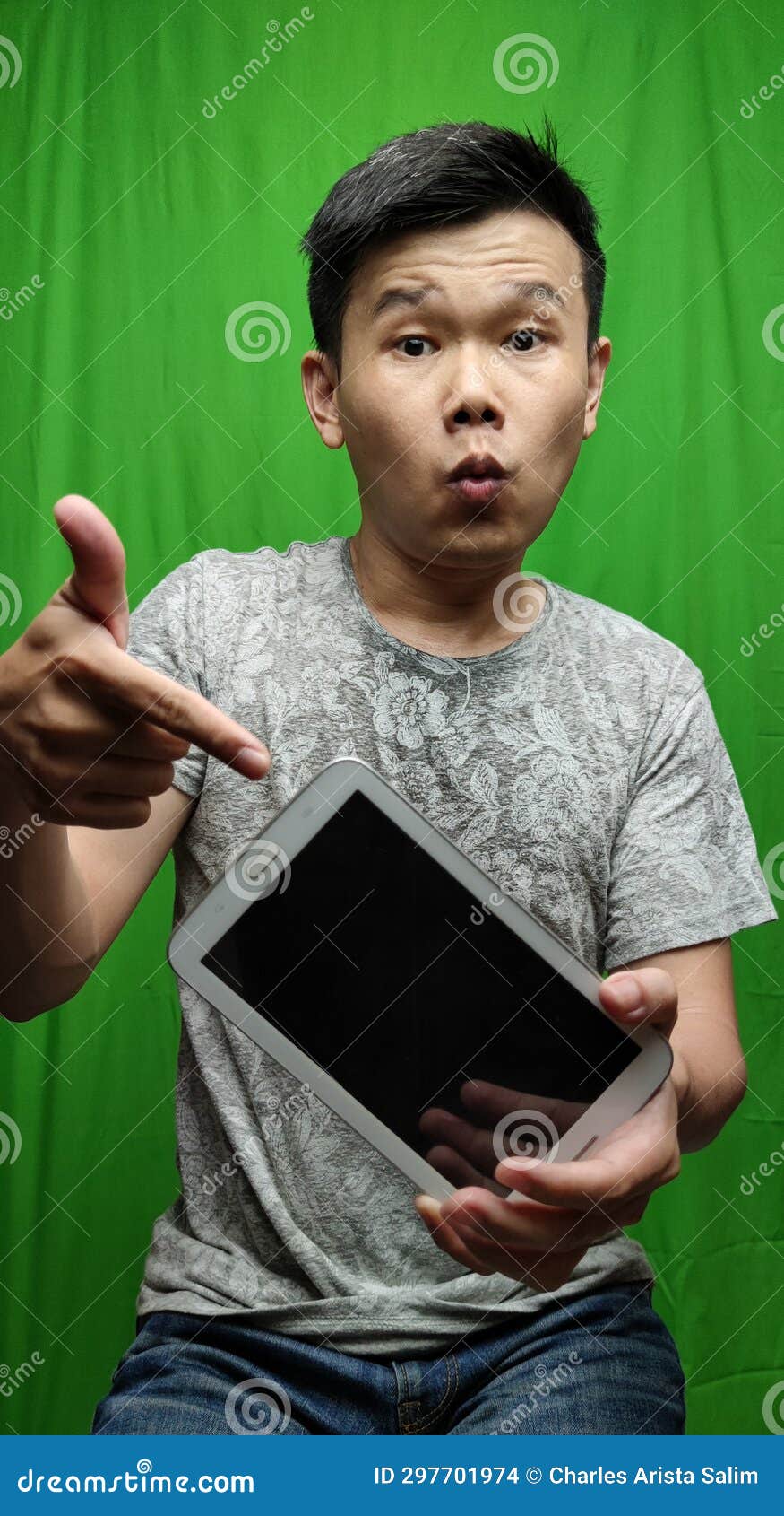 Surprised Expression Capturing the Moment of Astonishment Stock Photo ...