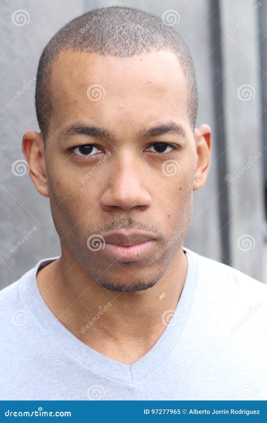 Man with a sad expression stock image. Image of mixed - 97277965