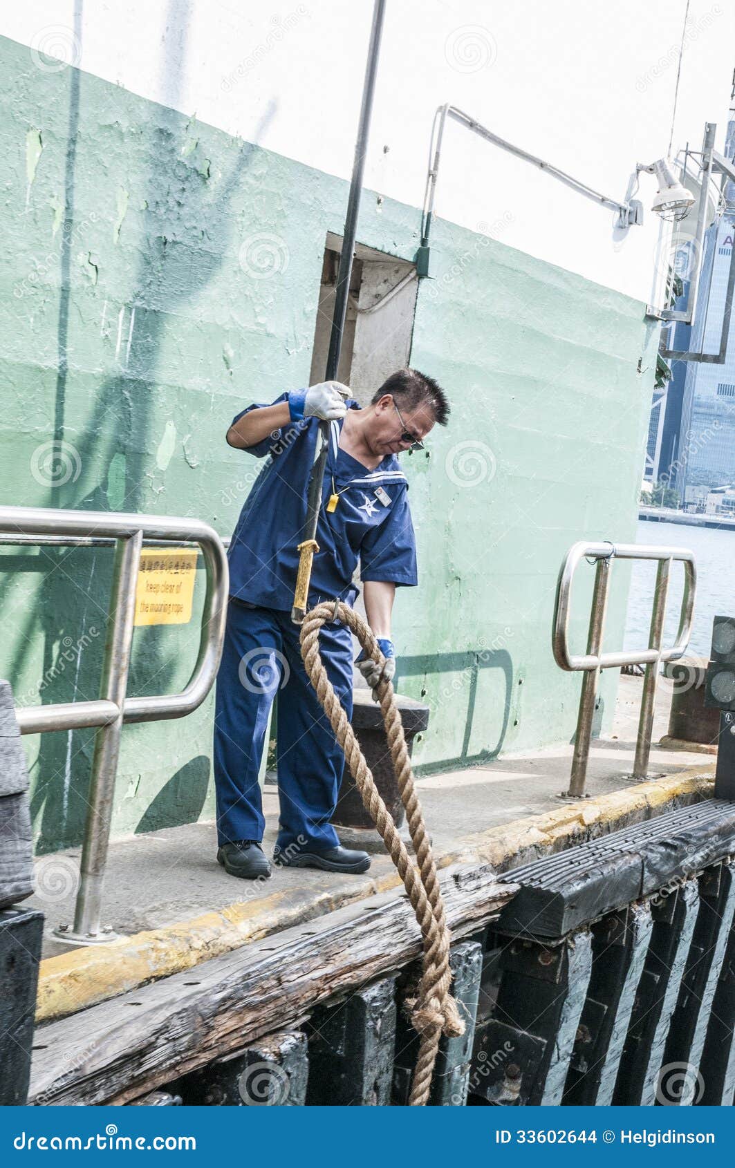 Man In Sailor Uniform Editorial Image | CartoonDealer.com #33602644