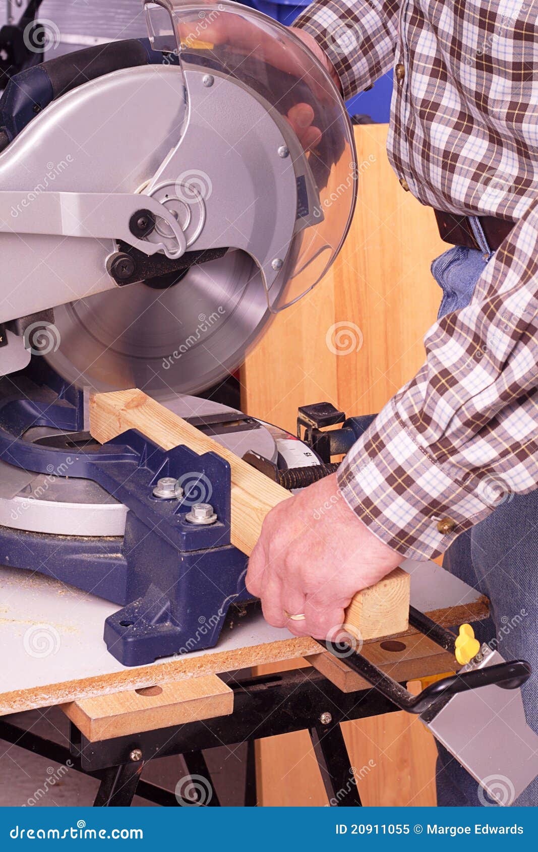 Man sawing wood stock image. Image of stud, hand, brown - 20911055