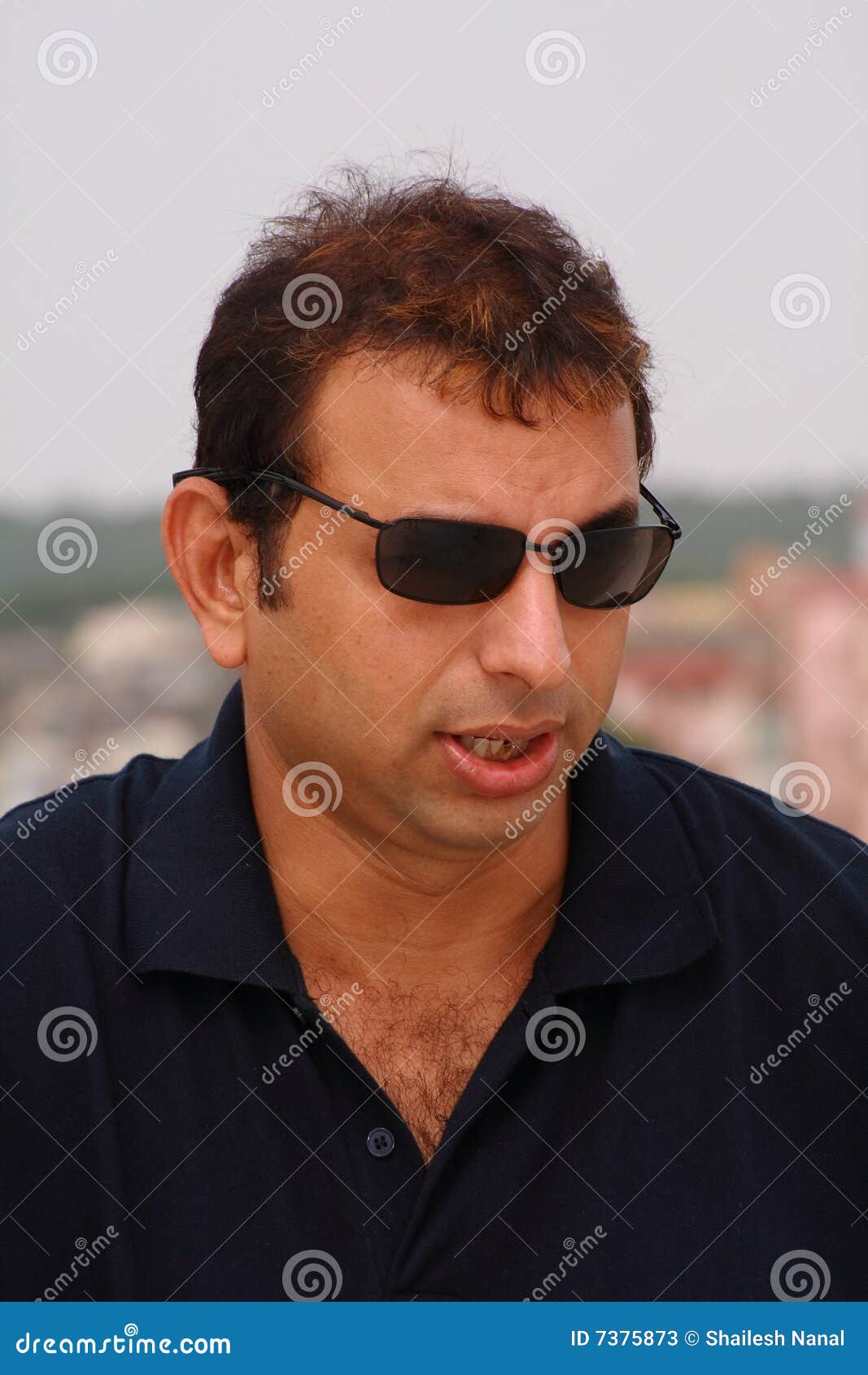 A man saying something. stock image. Image of vibrant - 7375873