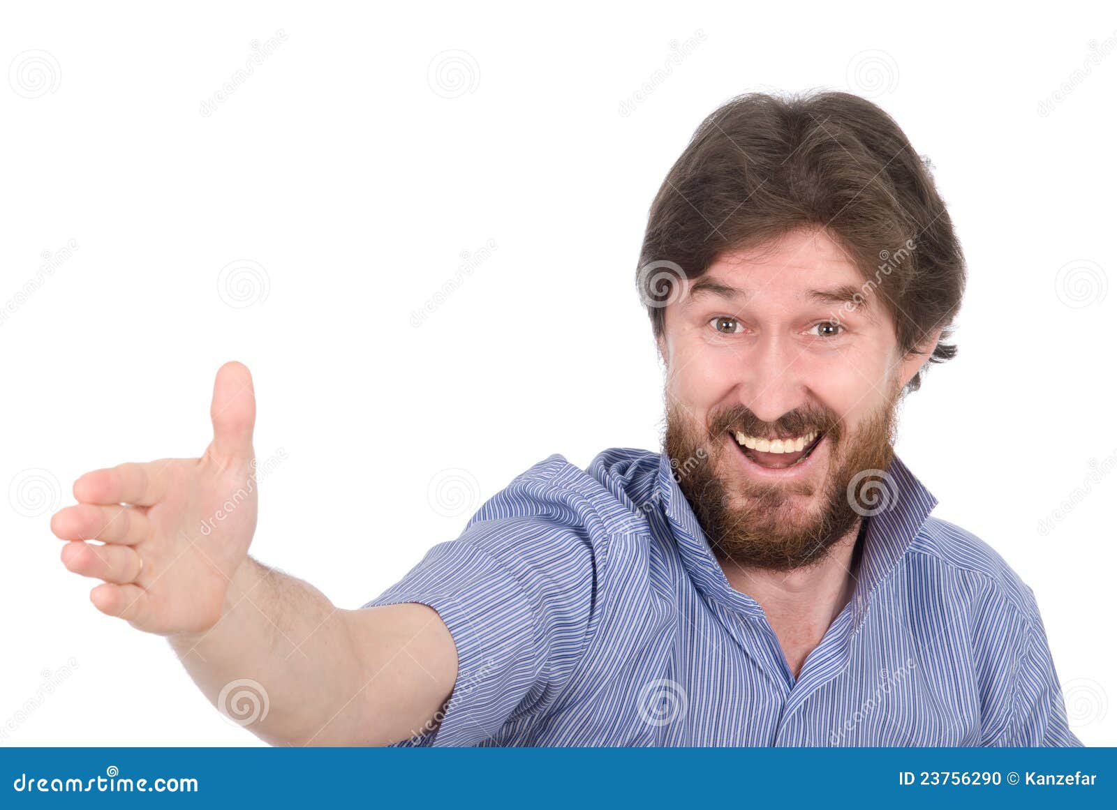 The man saying welcome stock photo. Image of message - 23756290