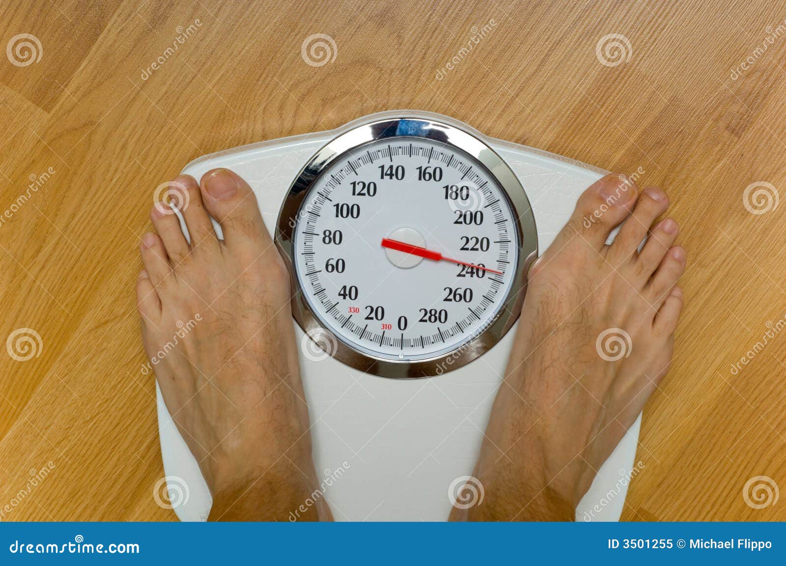 Man on Scale stock image. Image of scales, weight, dial - 3501255