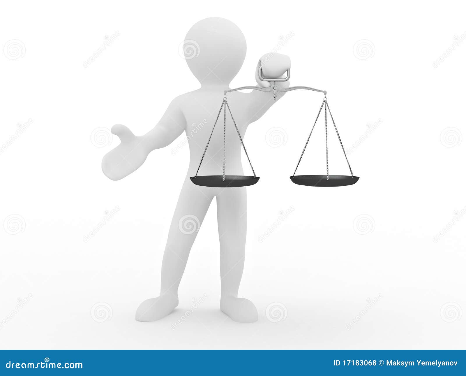 Cartoon Scale Of Justice