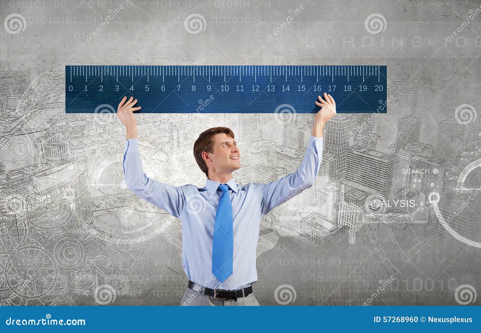 Man with scale stock photo. Image of interest, concept - 57268960