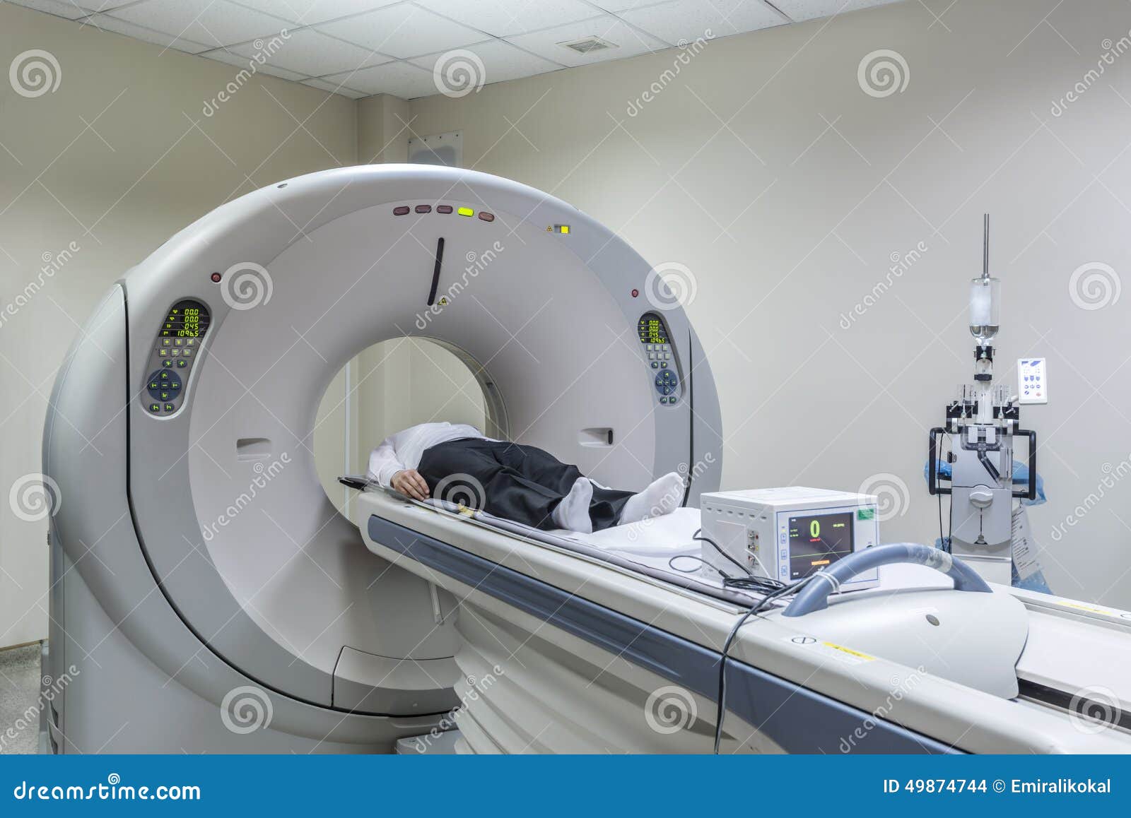Man in Scanner stock photo. Image of imaging, dead, claustrophobia ...