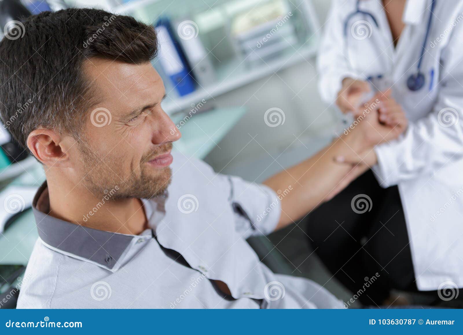 Man scared injections stock image. Image of pain, addiction - 103630787