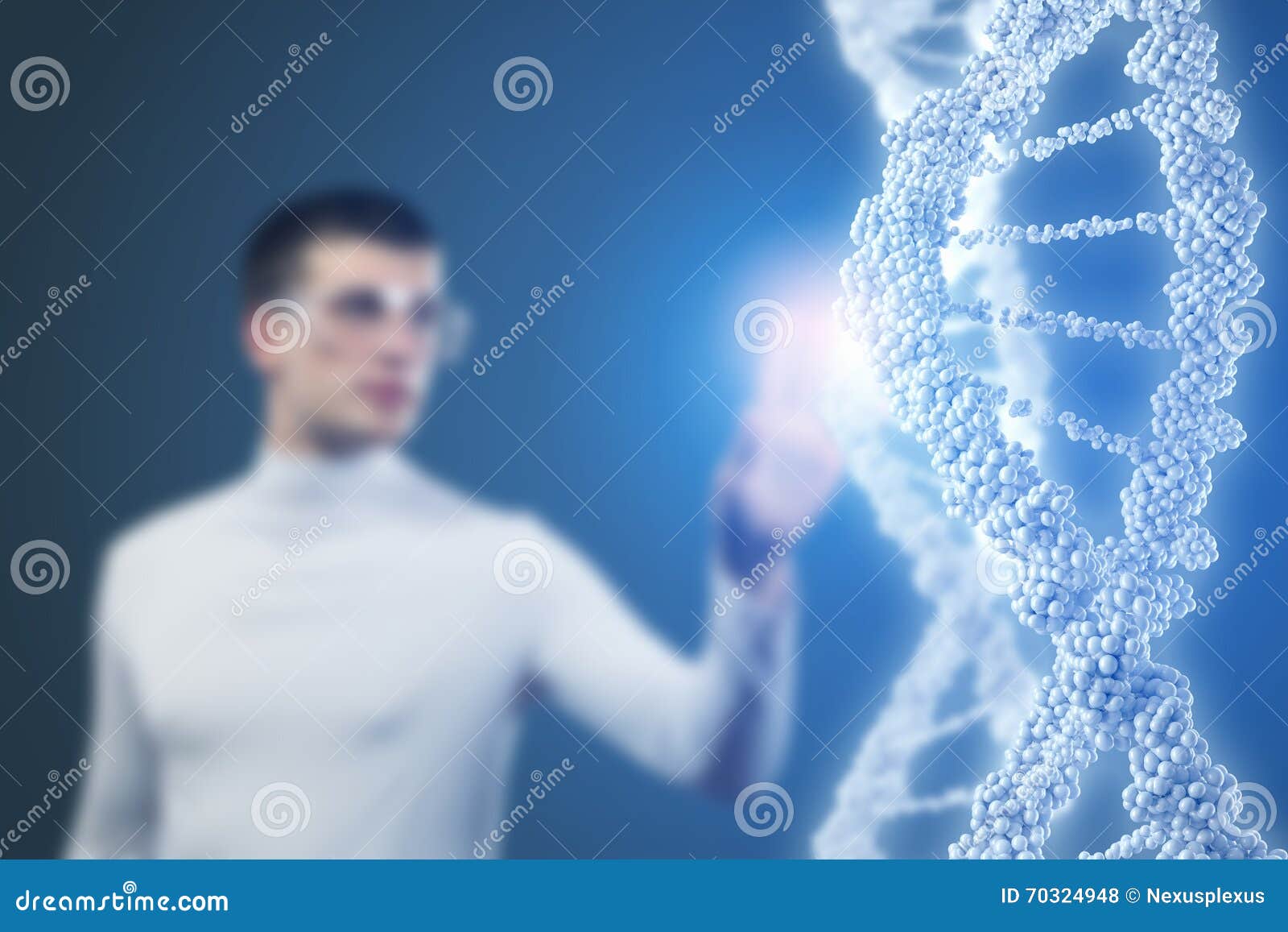 Man Science Technologist in Laboratory Stock Photo - Image of surgery ...