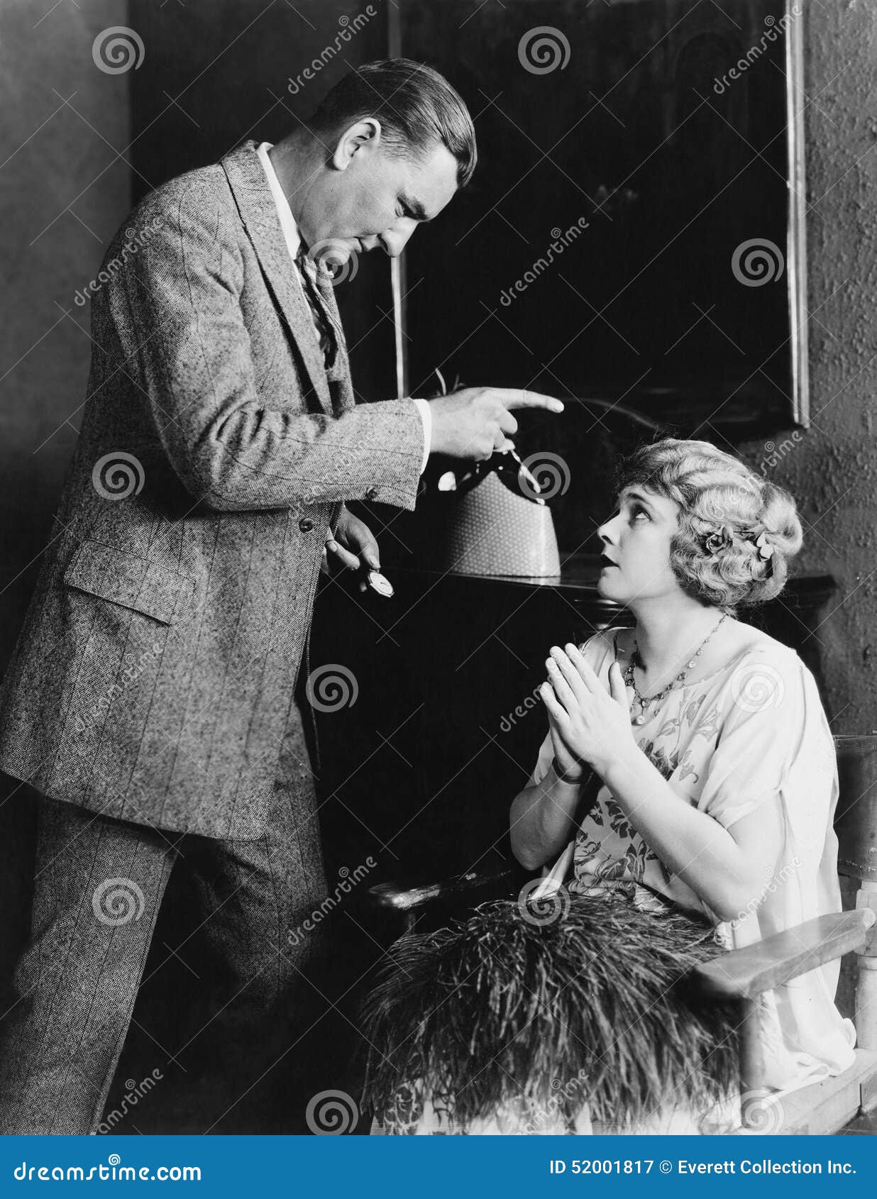 Man Scolding Woman Young Stock Photos - Download 142 Royalty Free Photos