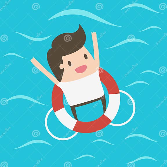 Man screaming for help stock vector. Illustration of caution - 56804894