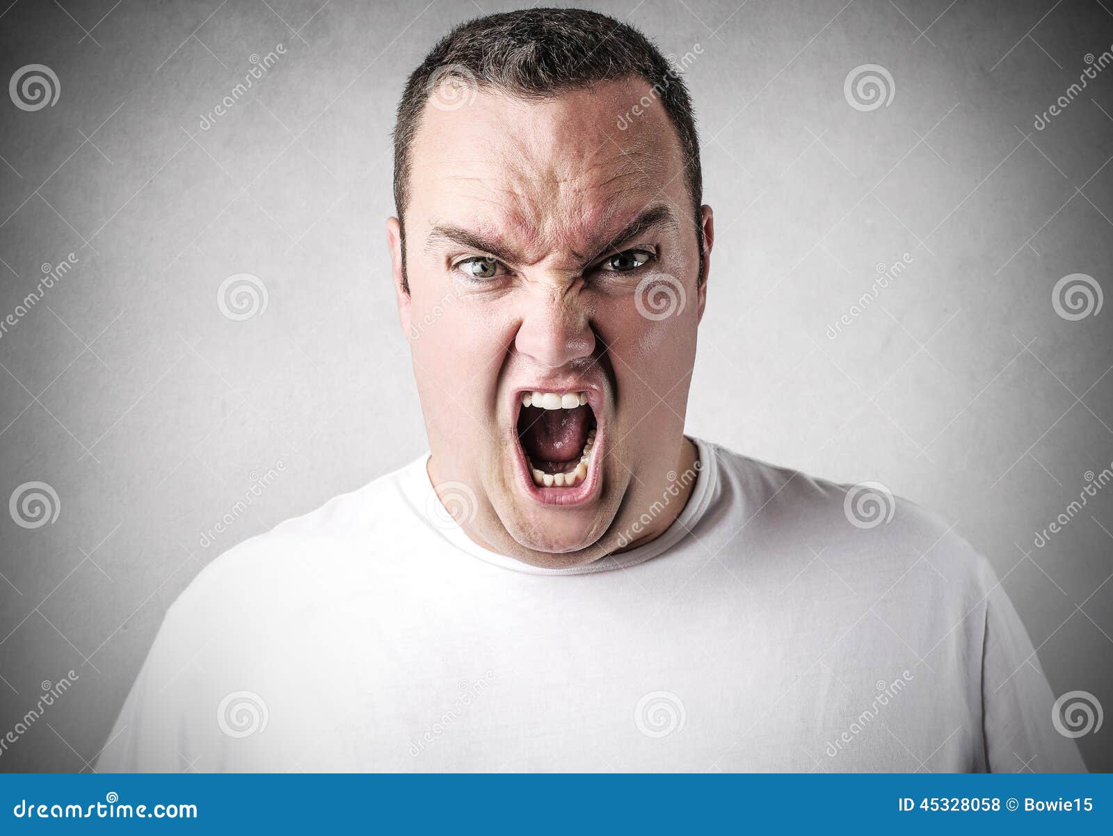 Man screaming stock photo. Image of portrait, adult, young - 45328058