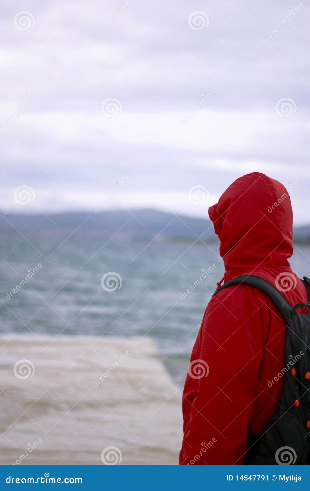 Man and the sea stock image. Image of nature, horizon - 14547791