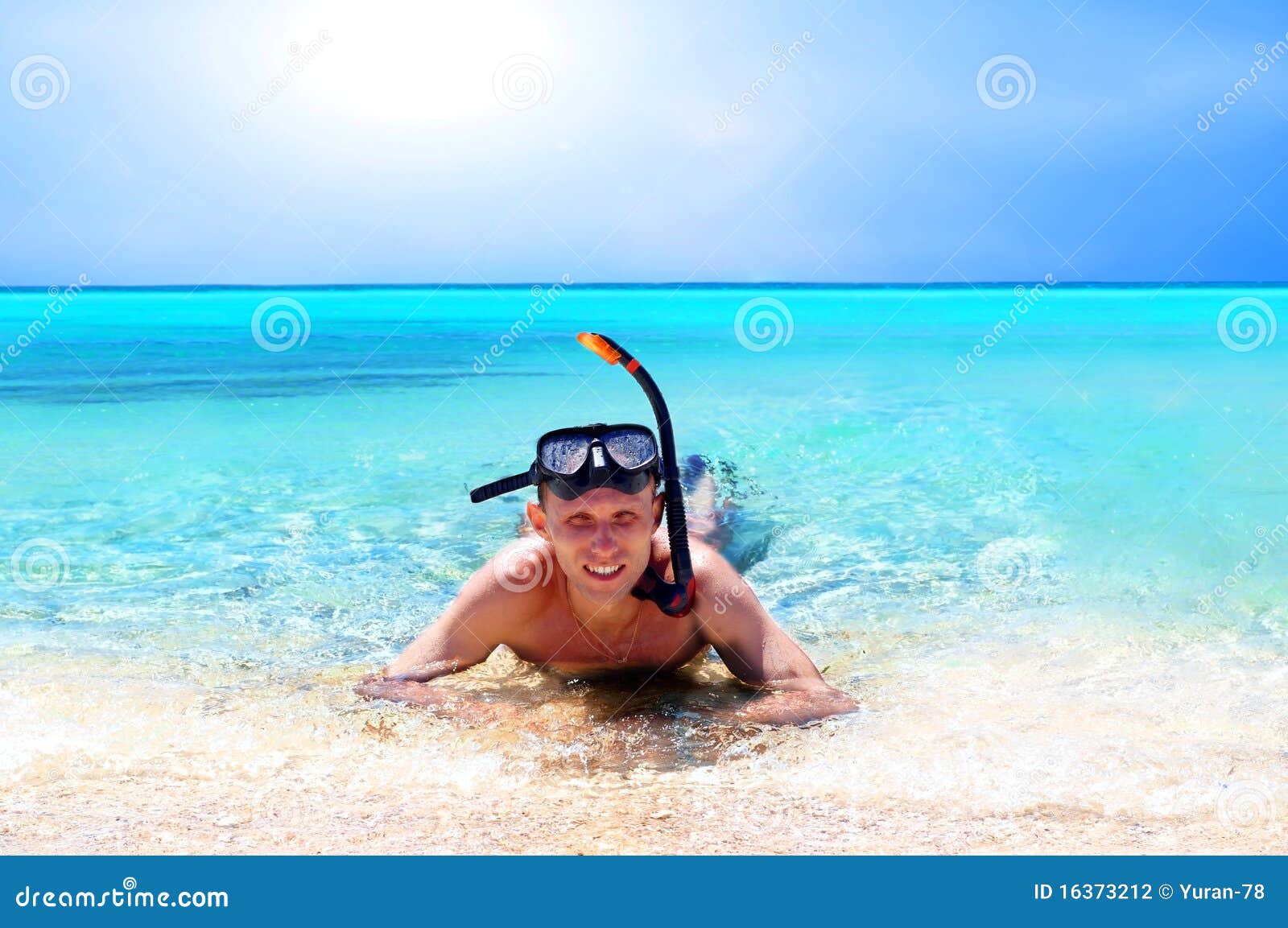 Man on the sea stock photo. Image of nature, love, people - 16373212