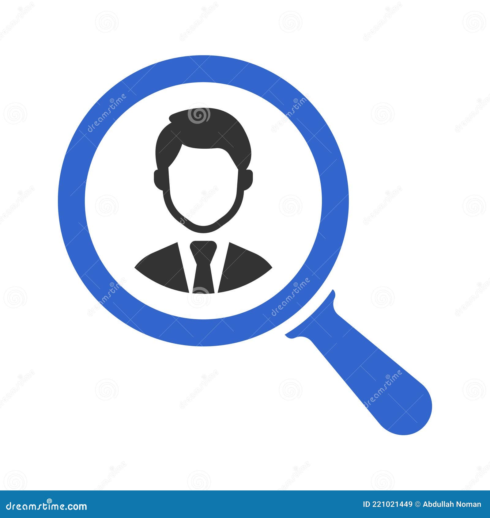 Man Search Icon Design Vector Stock Vector - Illustration of medical ...