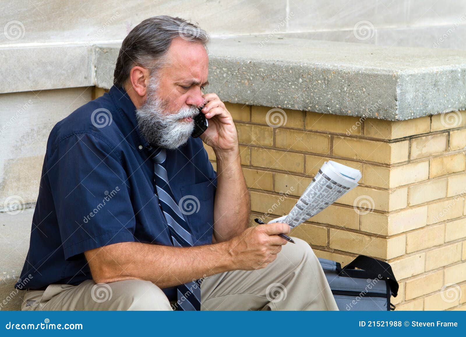 Man Seeking Employment stock photo. Image of seeking - 21521988