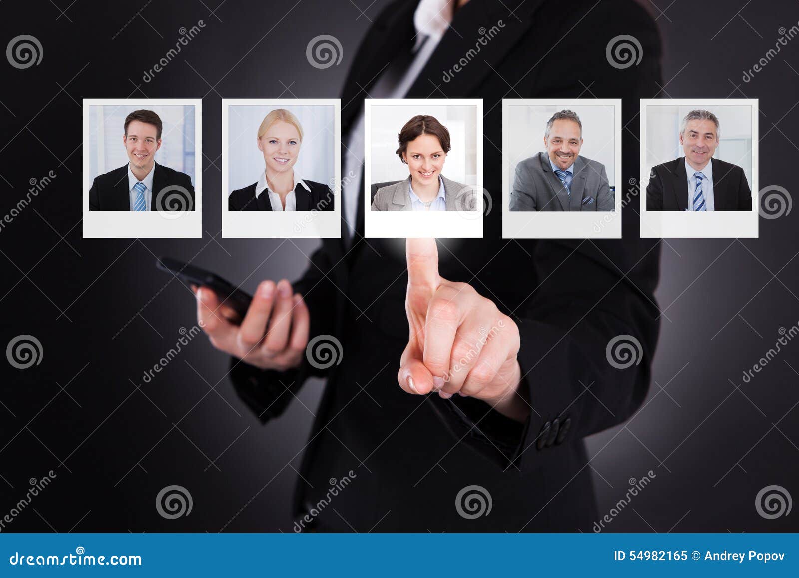Man Selecting a Profile Picture Stock Image - Image of choose, adult ...