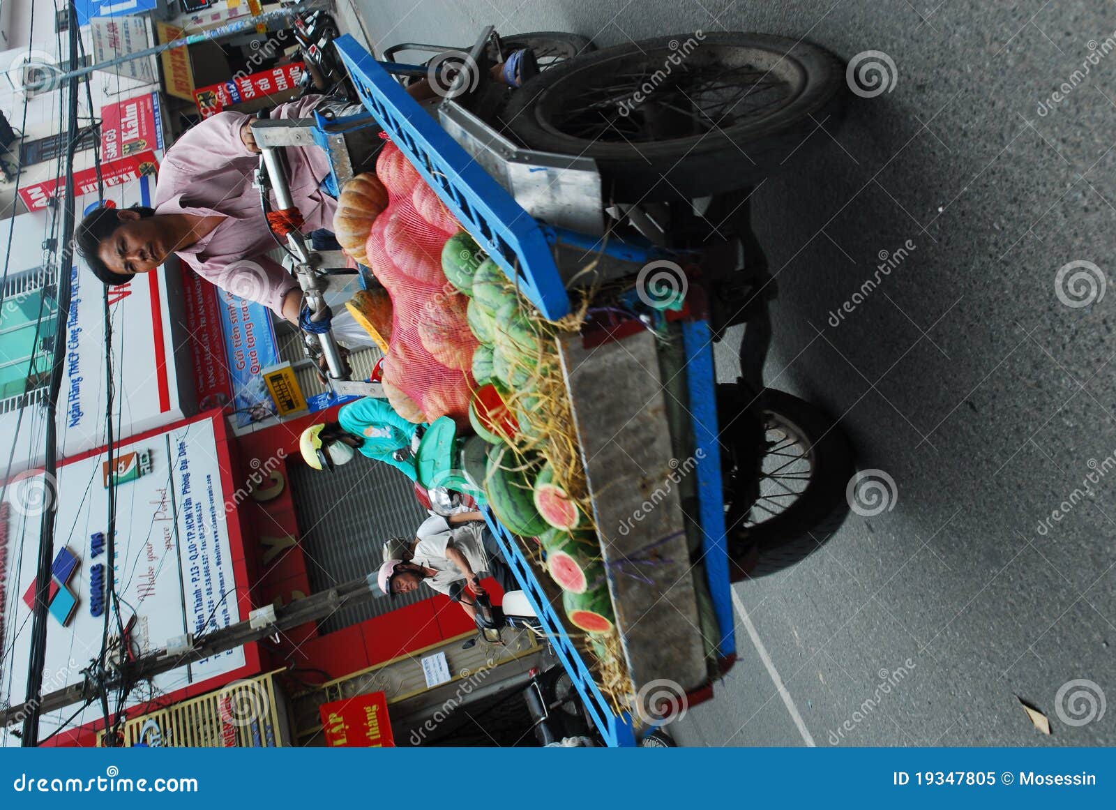 Man selling editorial image. Image of wooden, sold, move - 19347805