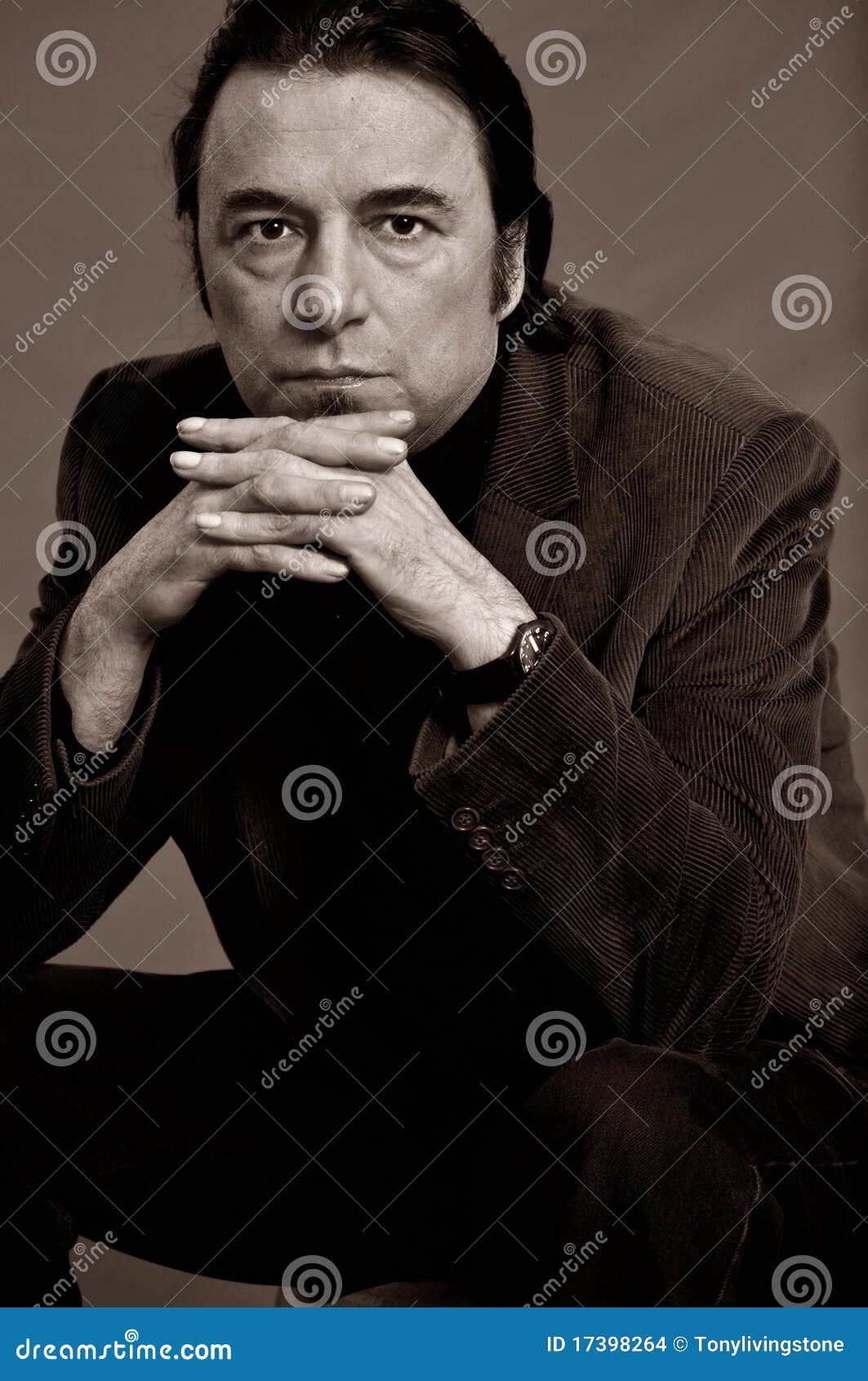 Man with a serious look stock photo. Image of actor, concerns - 17398264