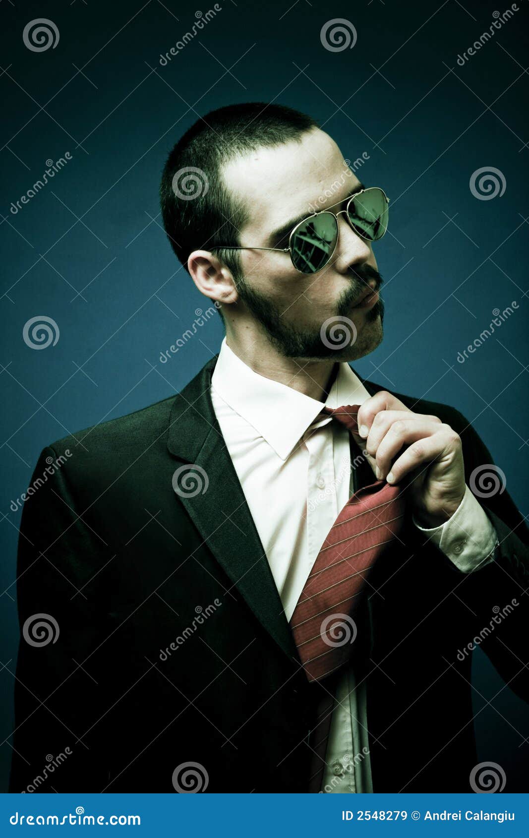 Man with shades stock image. Image of defiant, dangerous - 2548279