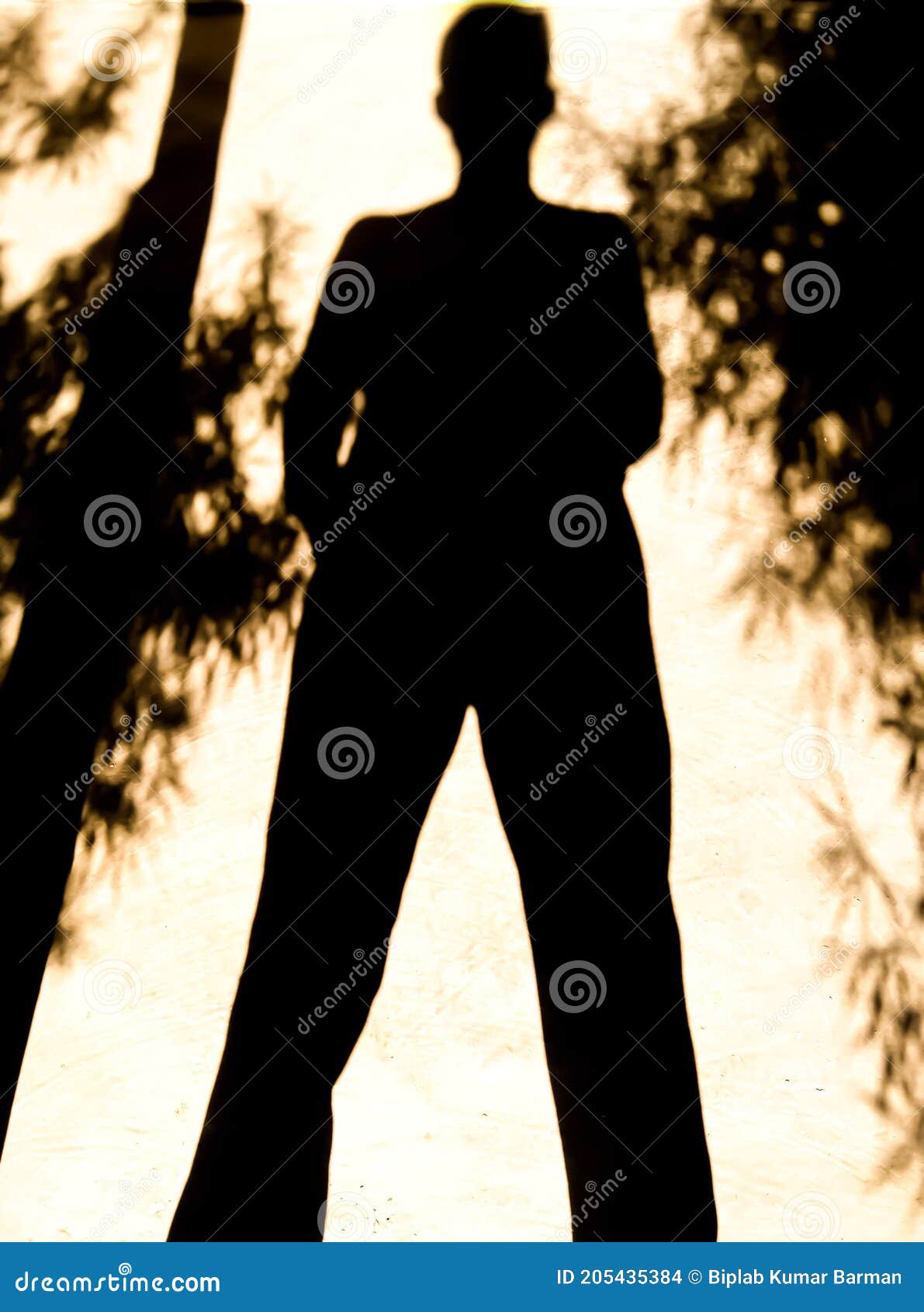 A man of shadow. stock photo. Image of capture, sunset - 205435384