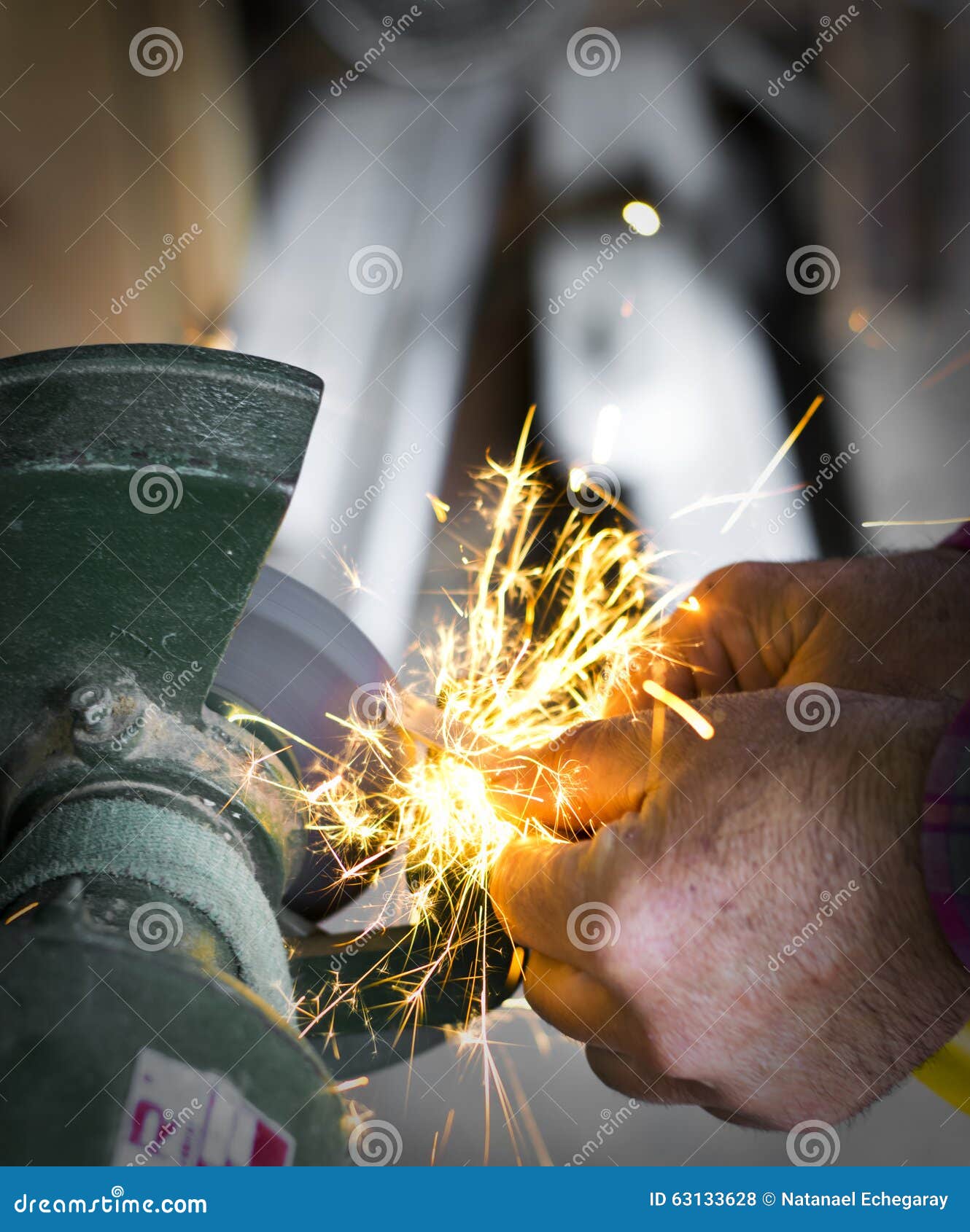 Man sharpening tool stock photo. Image of industry, instrument - 63133628