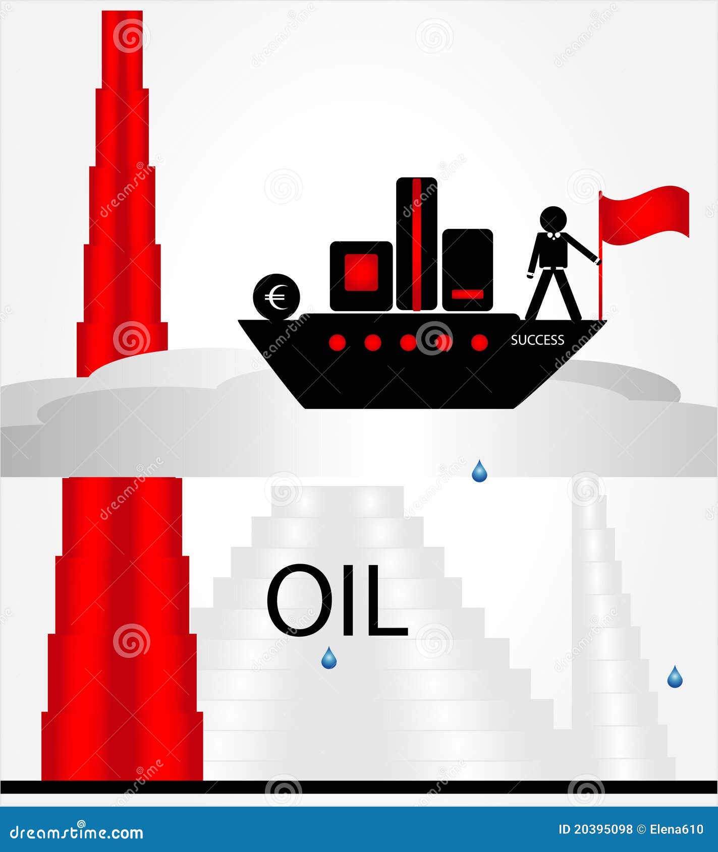 Man on ship stock vector. Illustration of male, inspector - 20395098