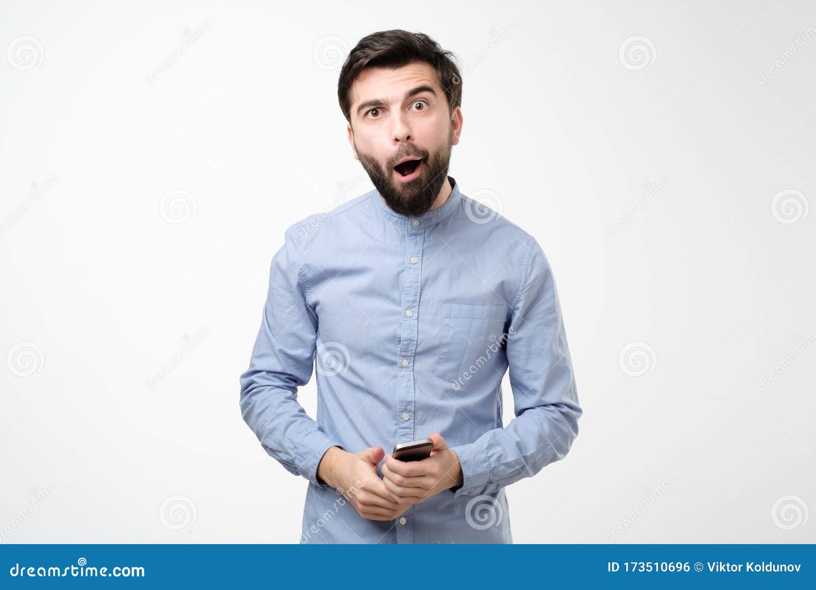 Shock Face Expressions Concept. Closeup Of Shocked Amazed Woman ...