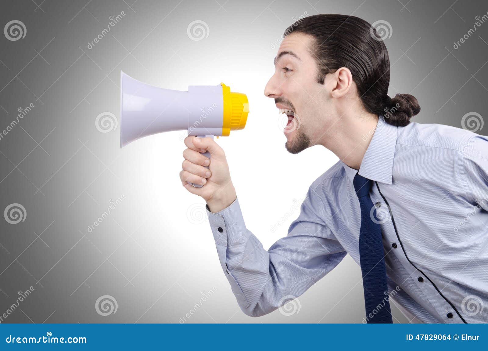 Man shouting and yelling stock photo. Image of leader - 47829064