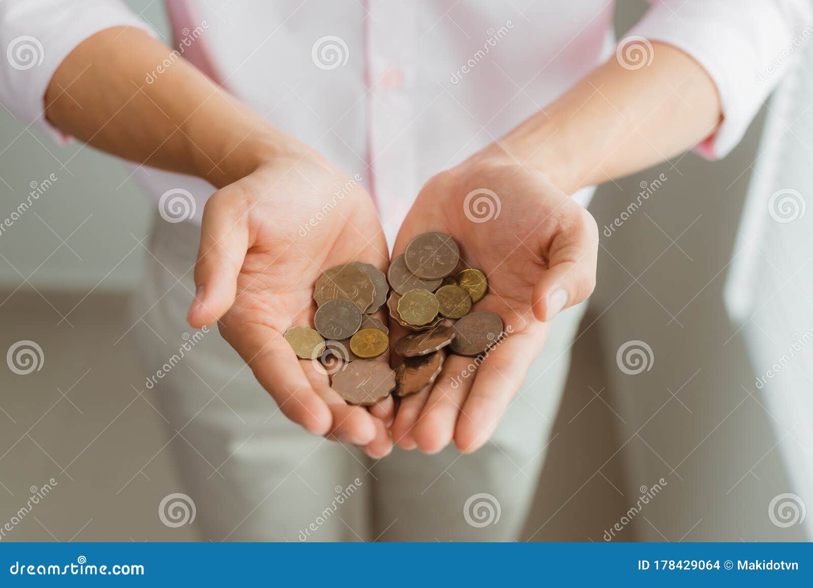 Man Showing Coin in His Hand Stock Photo - Image of coin, finance ...