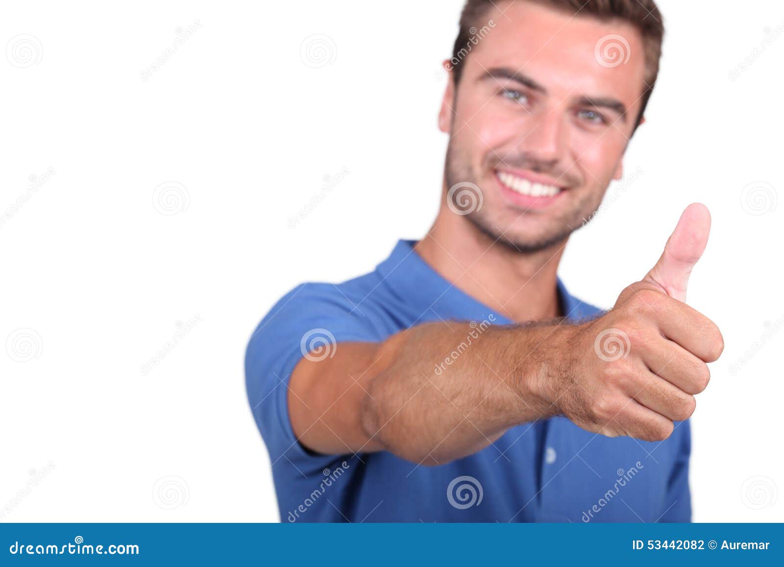 Man Showing Everything is Fine Stock Photo - Image of mark ...