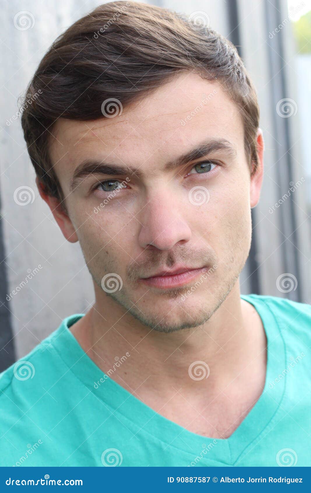 Man Showing Mistrust Close Up Stock Image - Image of face, handsome ...